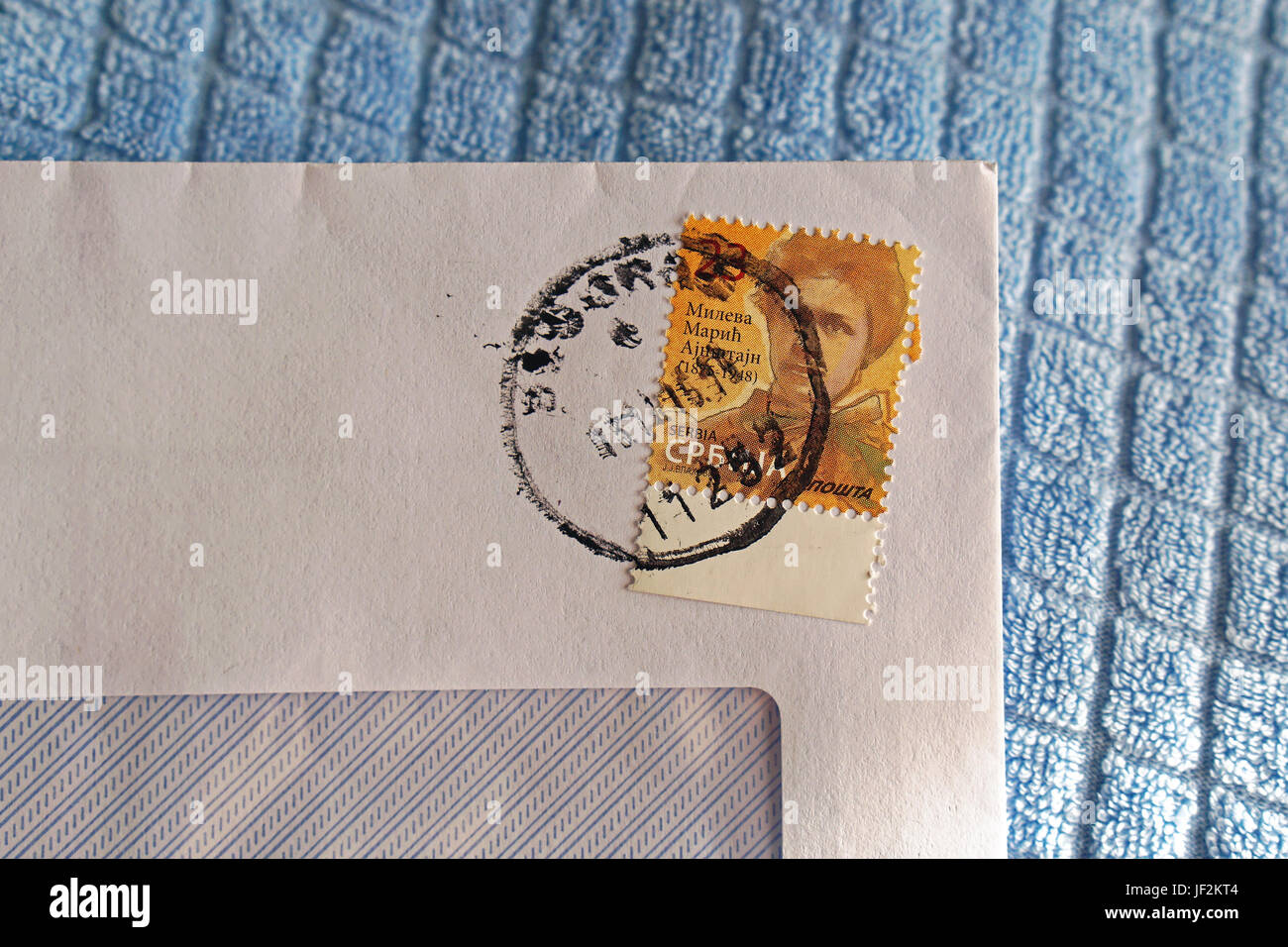Post stamp Stock Photo - Alamy