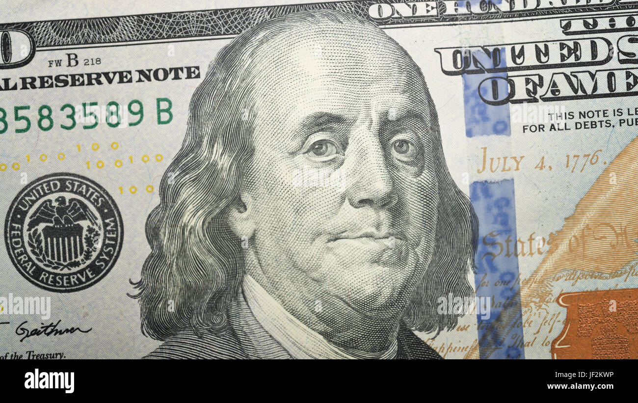 100 dollars hi-res stock photography and images - Alamy
