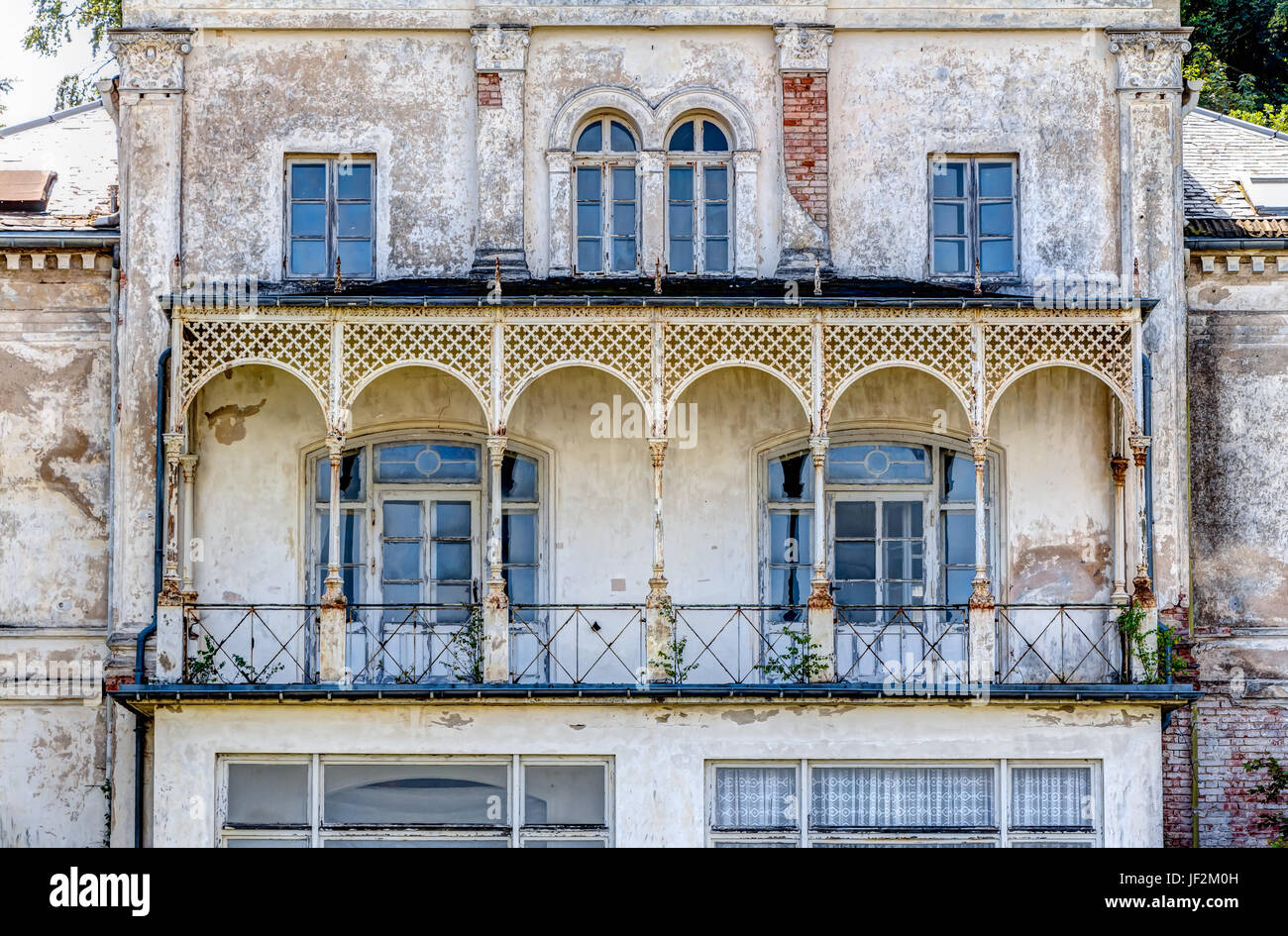 Historic ruin house Stock Photo - Alamy
