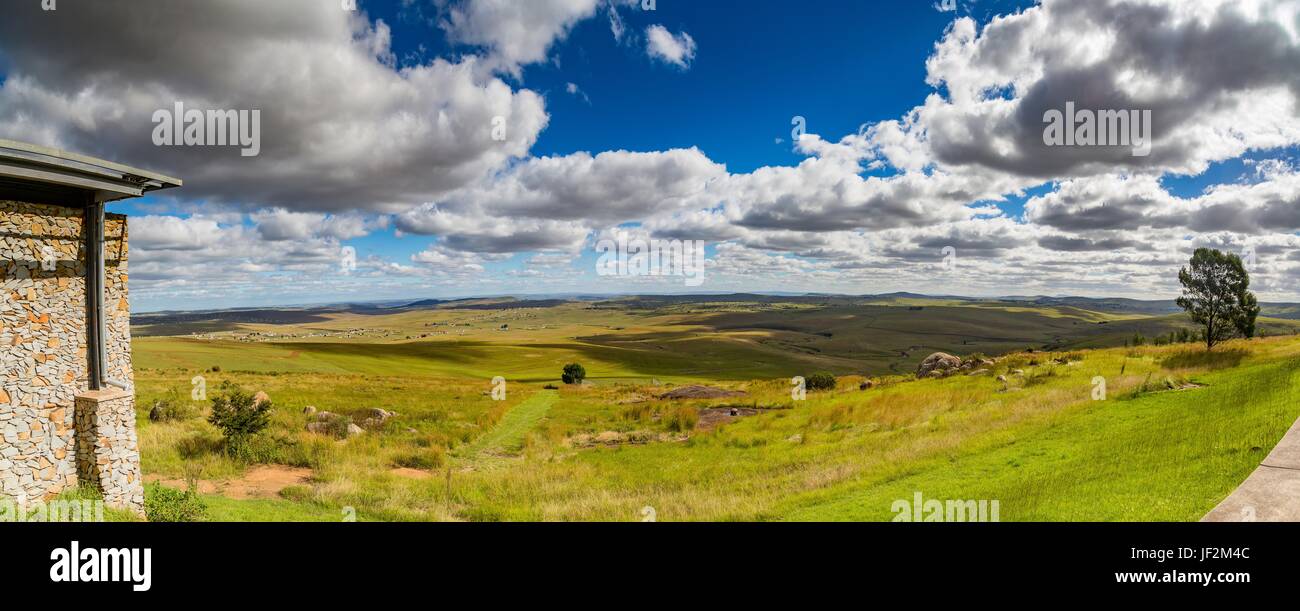 Landscape of the eastern cape of South Africa in sumertime Stock Photo ...