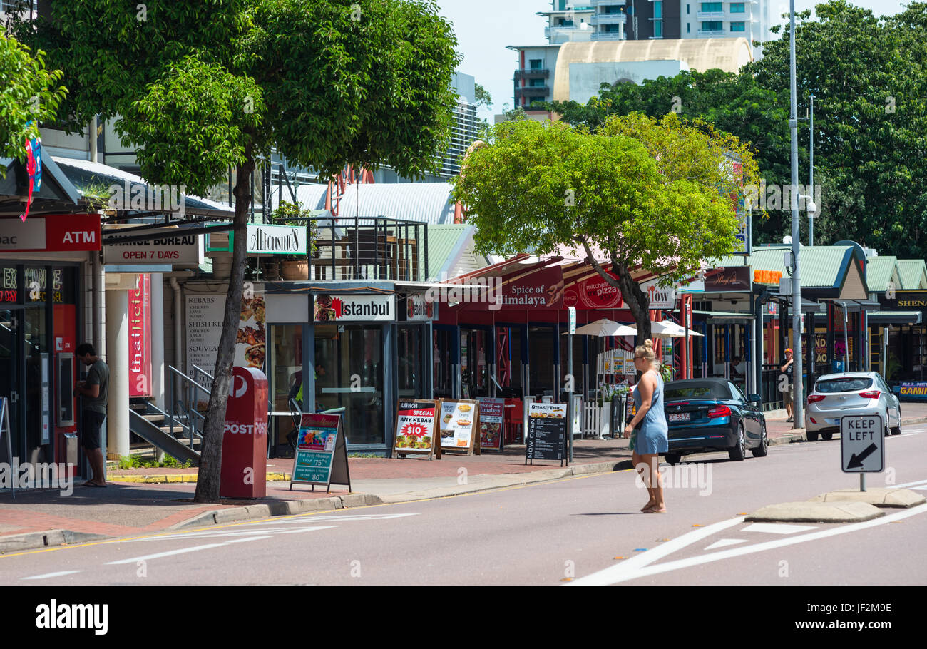 Darwin street australia hi-res stock photography and images - Alamy