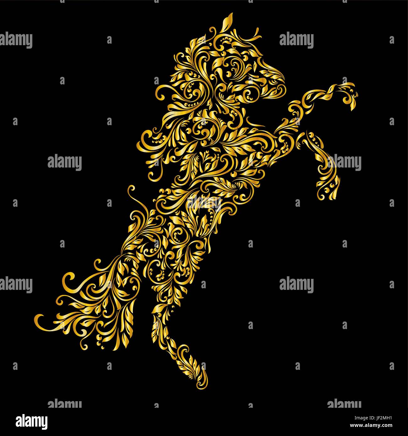 Draft horse Stock Vector Images - Alamy