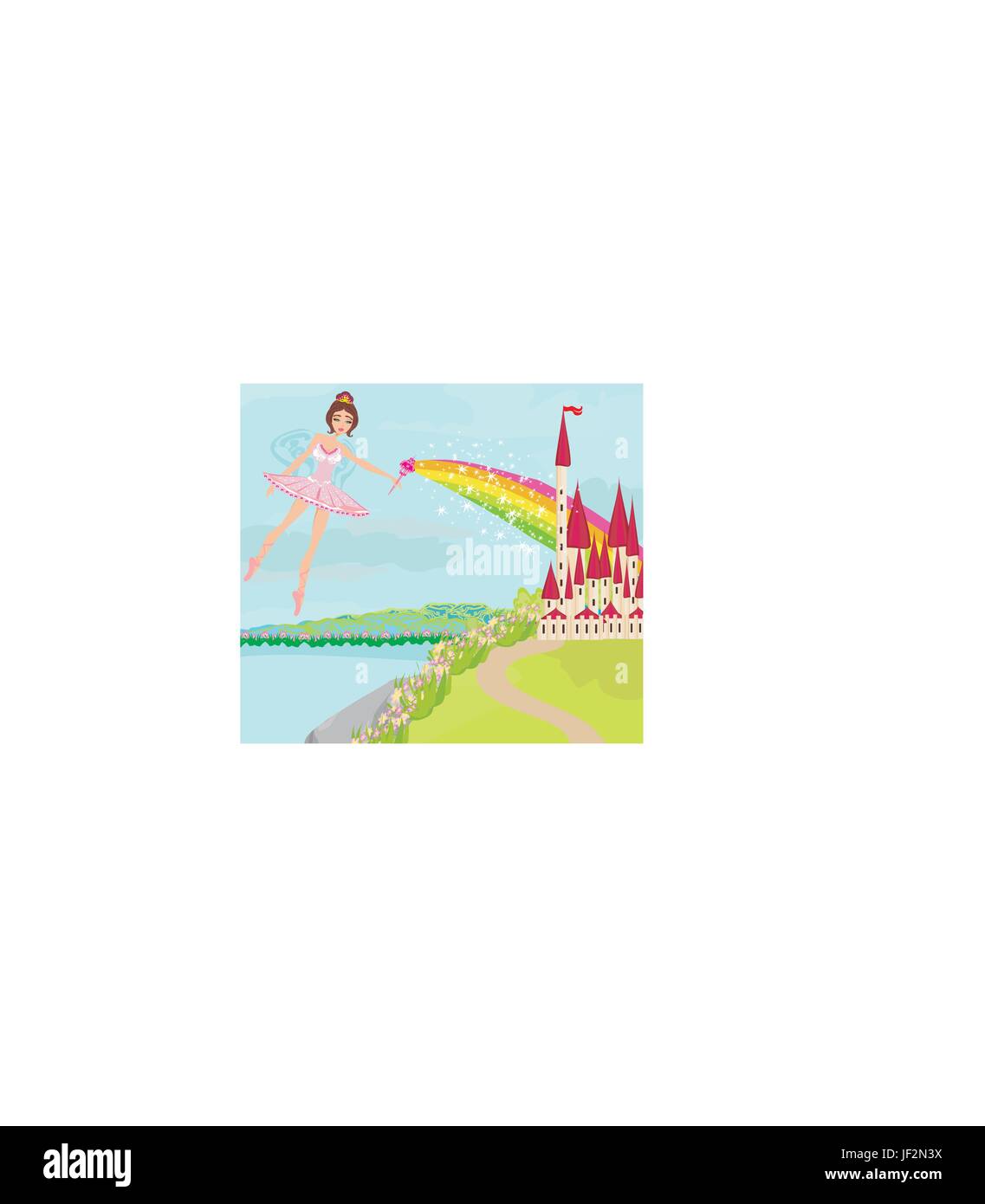 Magical fairy door Stock Vector Images - Alamy