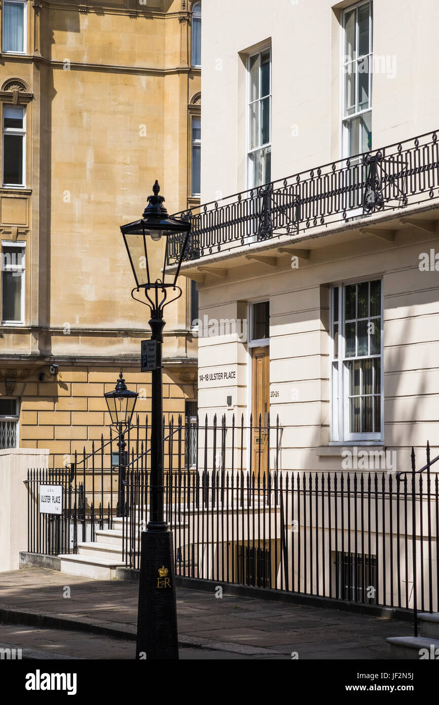 Ulster Place part of the Crown Estate on the edge of Regent's Park ...