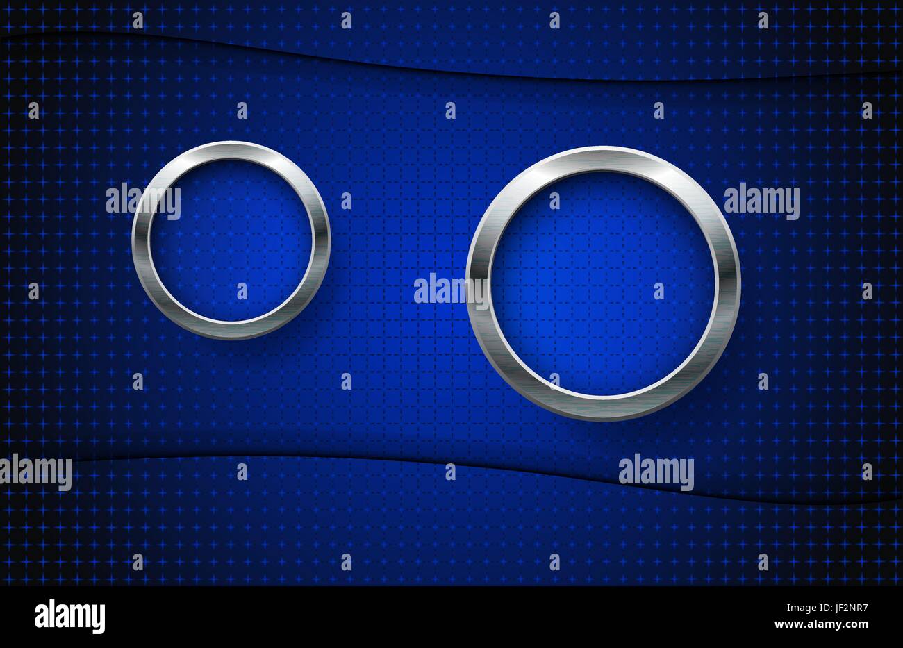 blue, ring, circle, metallic, backdrop, background, gold, two, blue ...