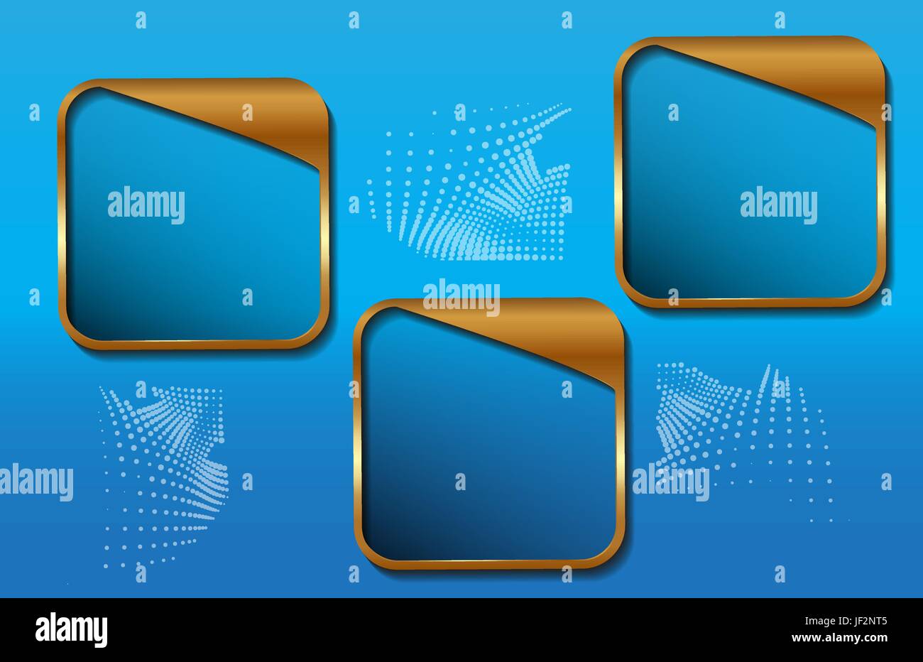 square, three, metallic, frame, backdrop, background, gold, framework ...