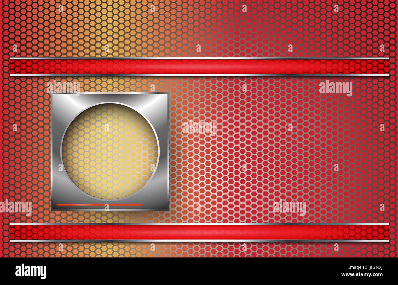 square, one, element, metallic, red, grating, grate, grid, grille ...