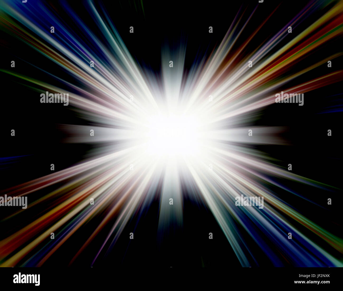 Dazzling light beams background Stock Photo - Alamy