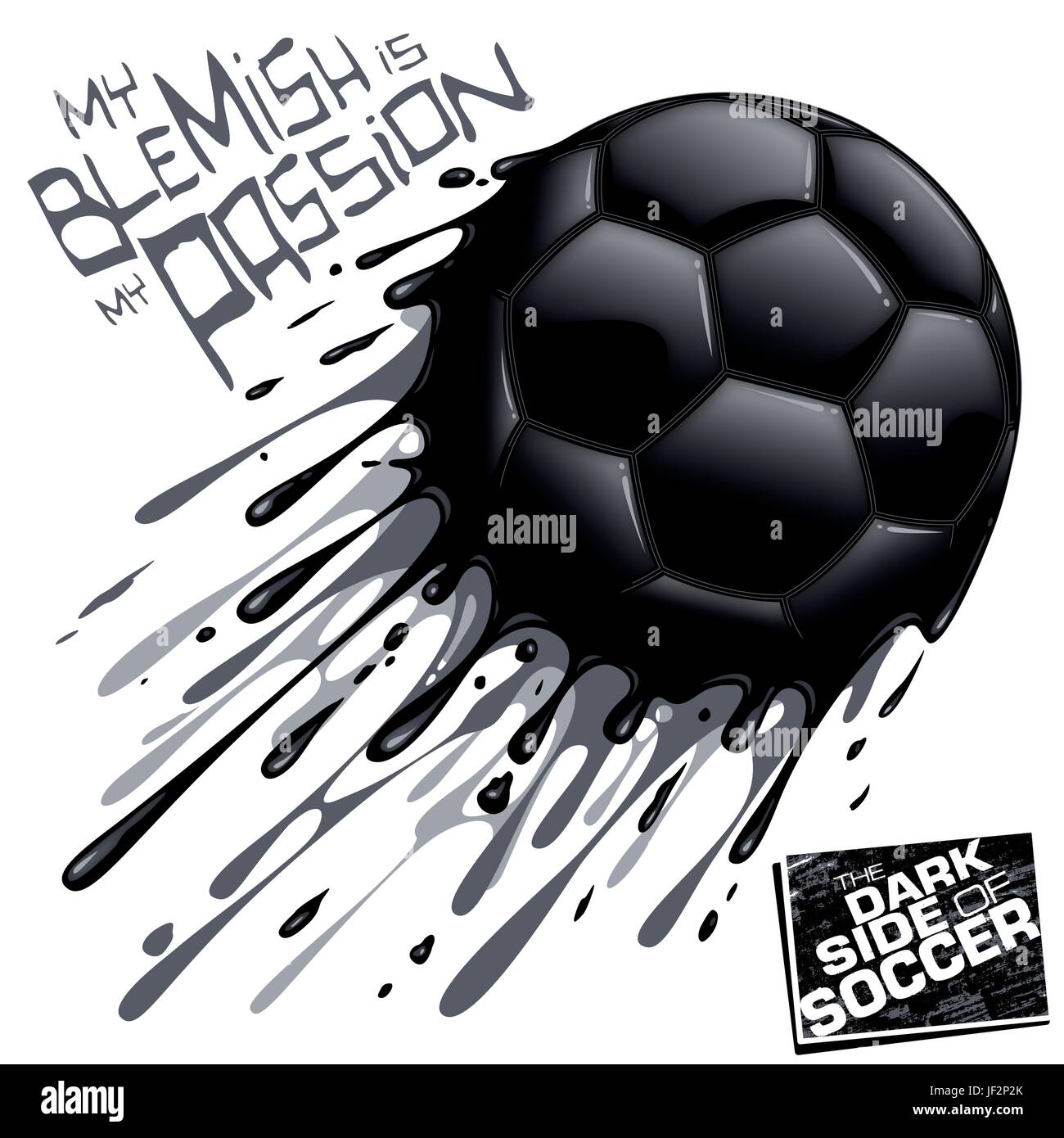 Drop kick soccer Stock Vector Images - Alamy