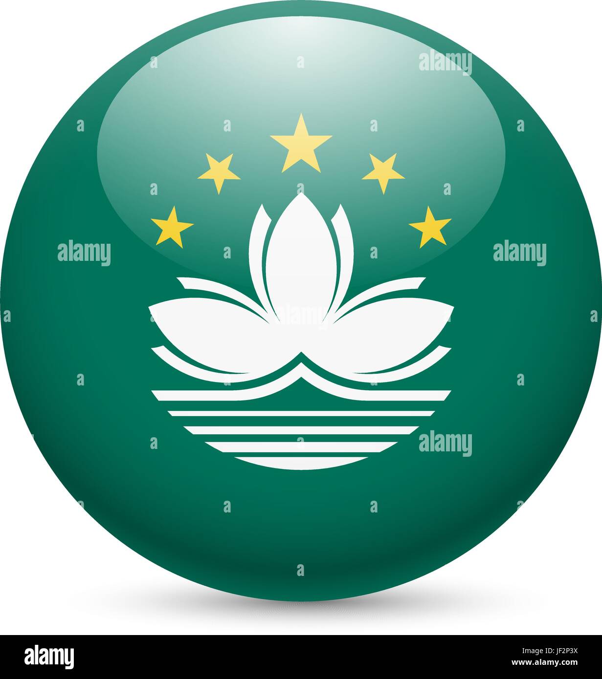 Macao lotus Stock Vector Images - Alamy