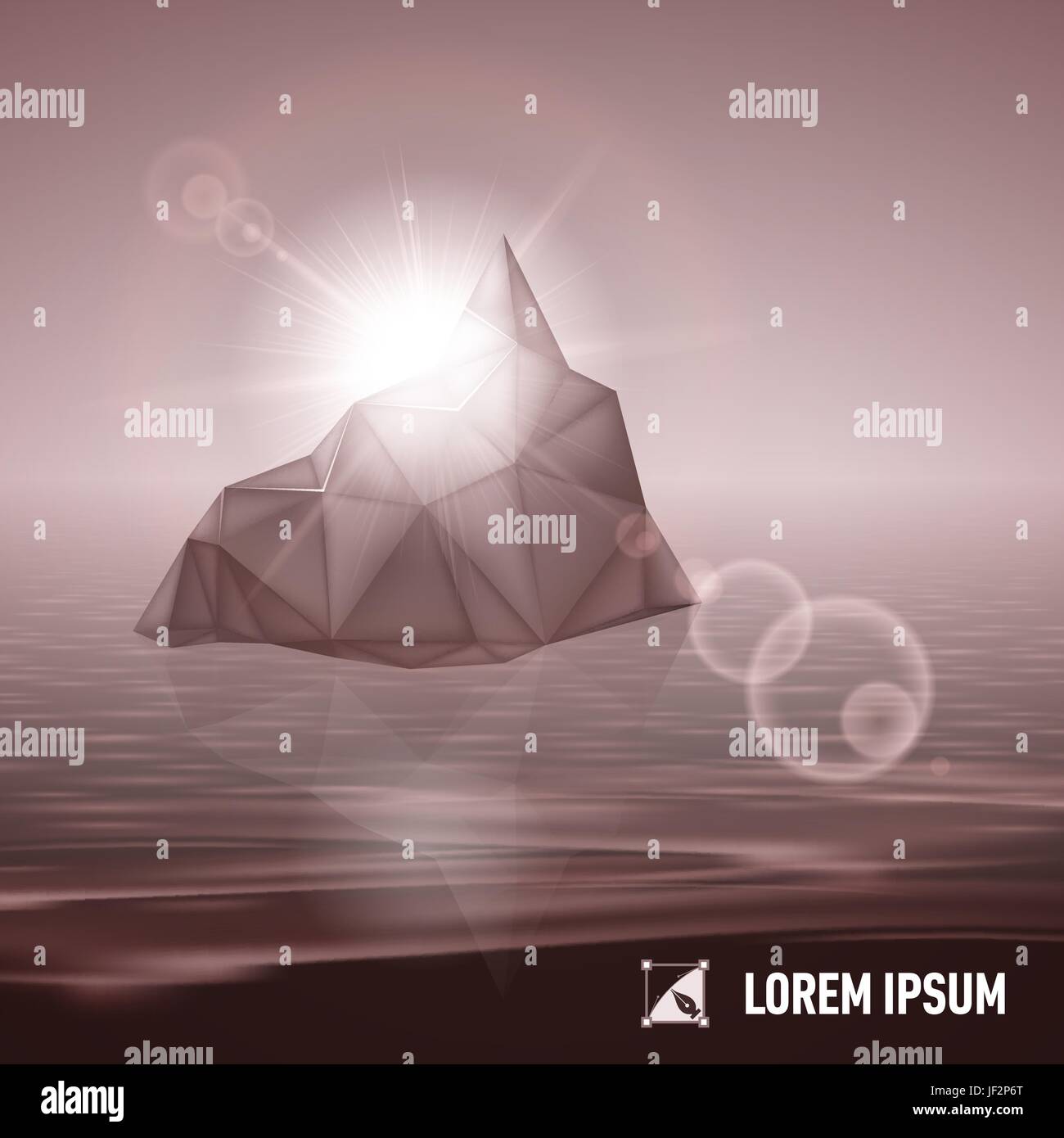 Warming horizon Stock Vector Images - Alamy