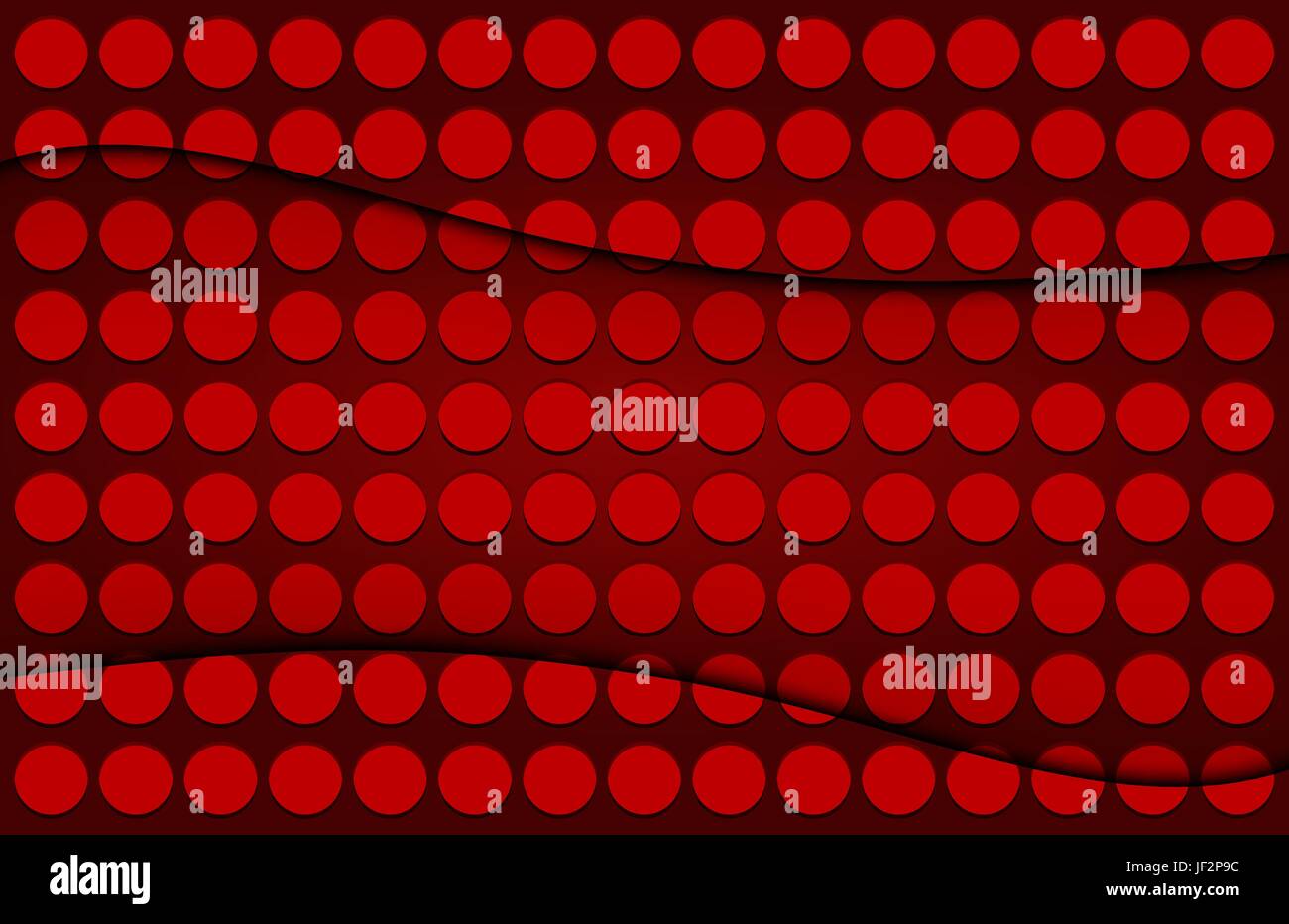 dots, curves, gradient, backdrop, background, red, dots, curves ...
