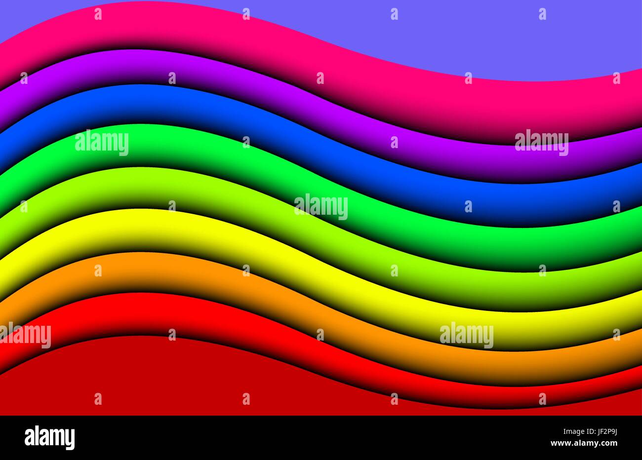 arc, waves, rainbow, curves, gradient, colors, colours, backdrop ...
