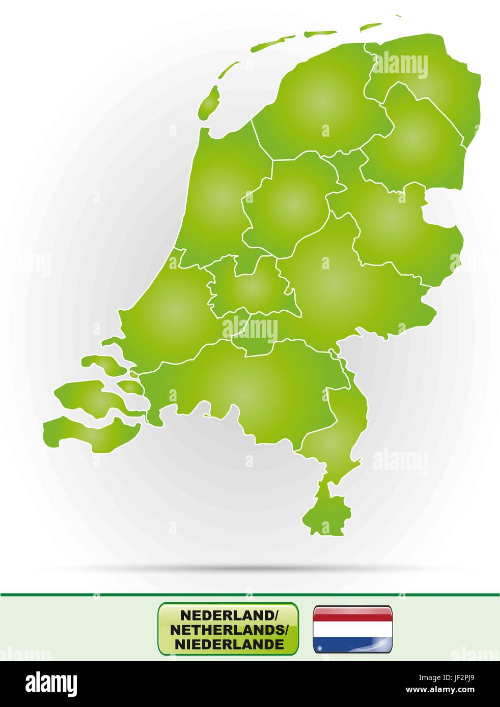 Nijmegen map Stock Vector Images - Alamy