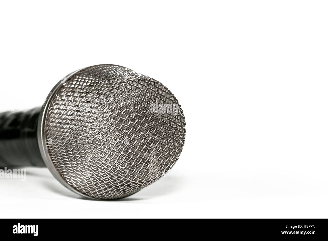 Microphone close up Stock Photo - Alamy