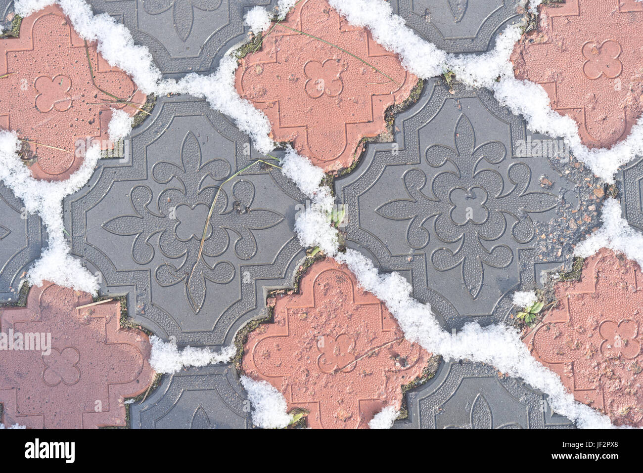 Pavement snow hi-res stock photography and images - Alamy
