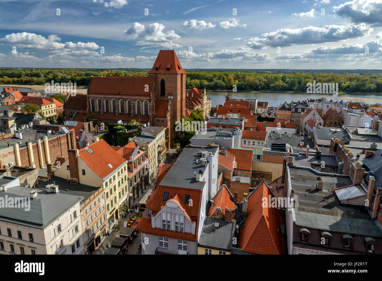 Old town of Torun Stock Photo - Alamy