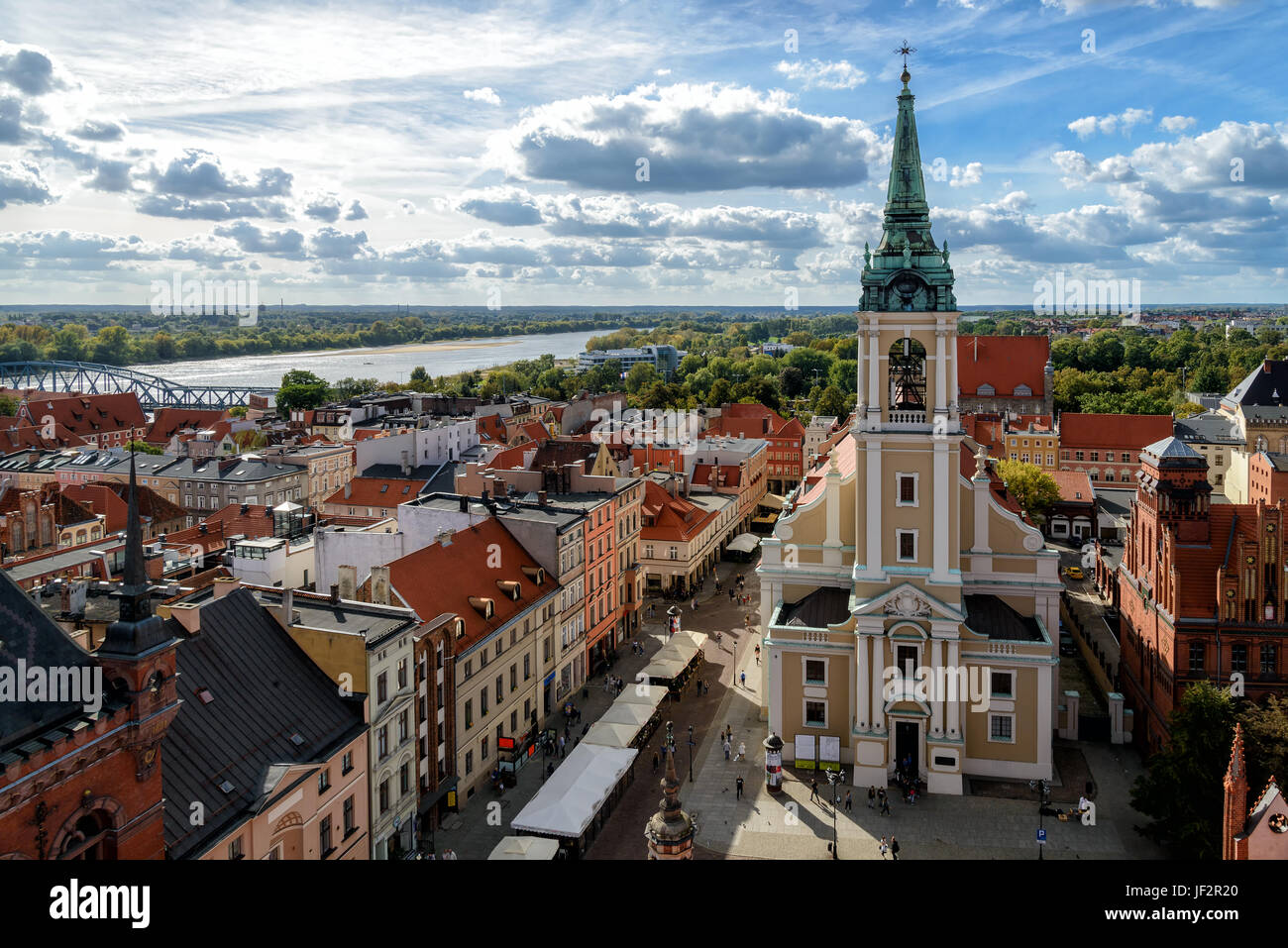 Old town of Torun Stock Photo - Alamy