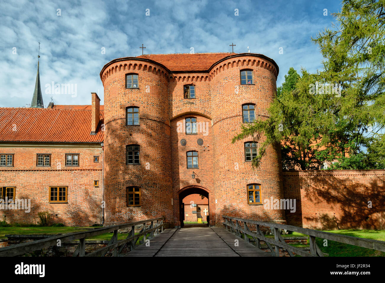 Cathedral in Frombork Stock Photo - Alamy