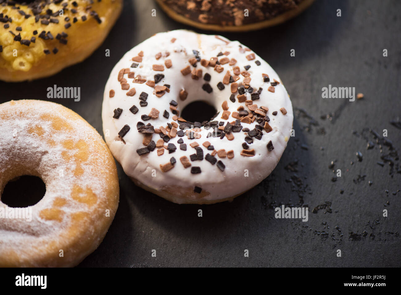 Set of donuts Stock Photo - Alamy