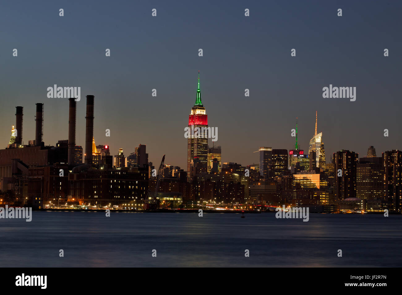 Empire state building sunset hi-res stock photography and images - Alamy