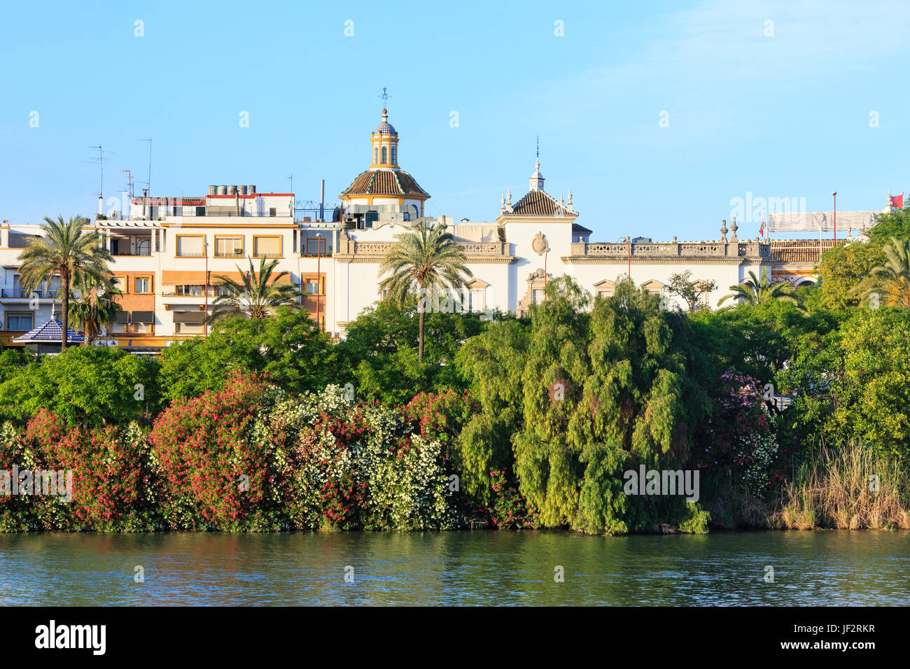 Evening Seville city view (Spain Stock Photo - Alamy