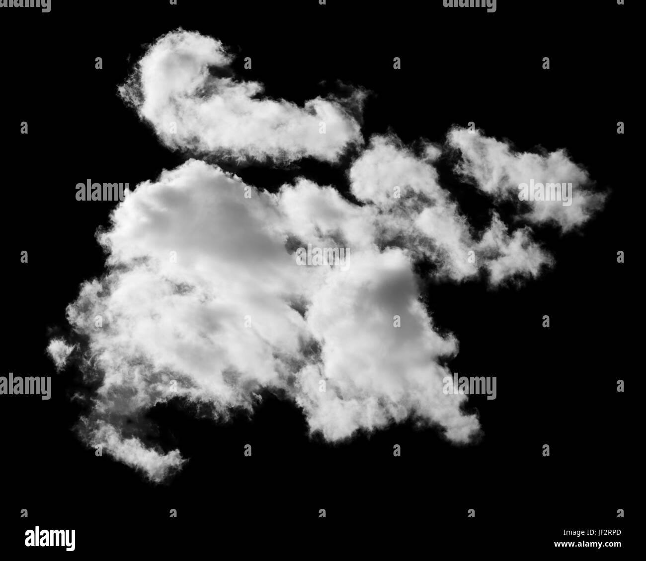 Cumulus clouds shape Black and White Stock Photos & Images - Alamy