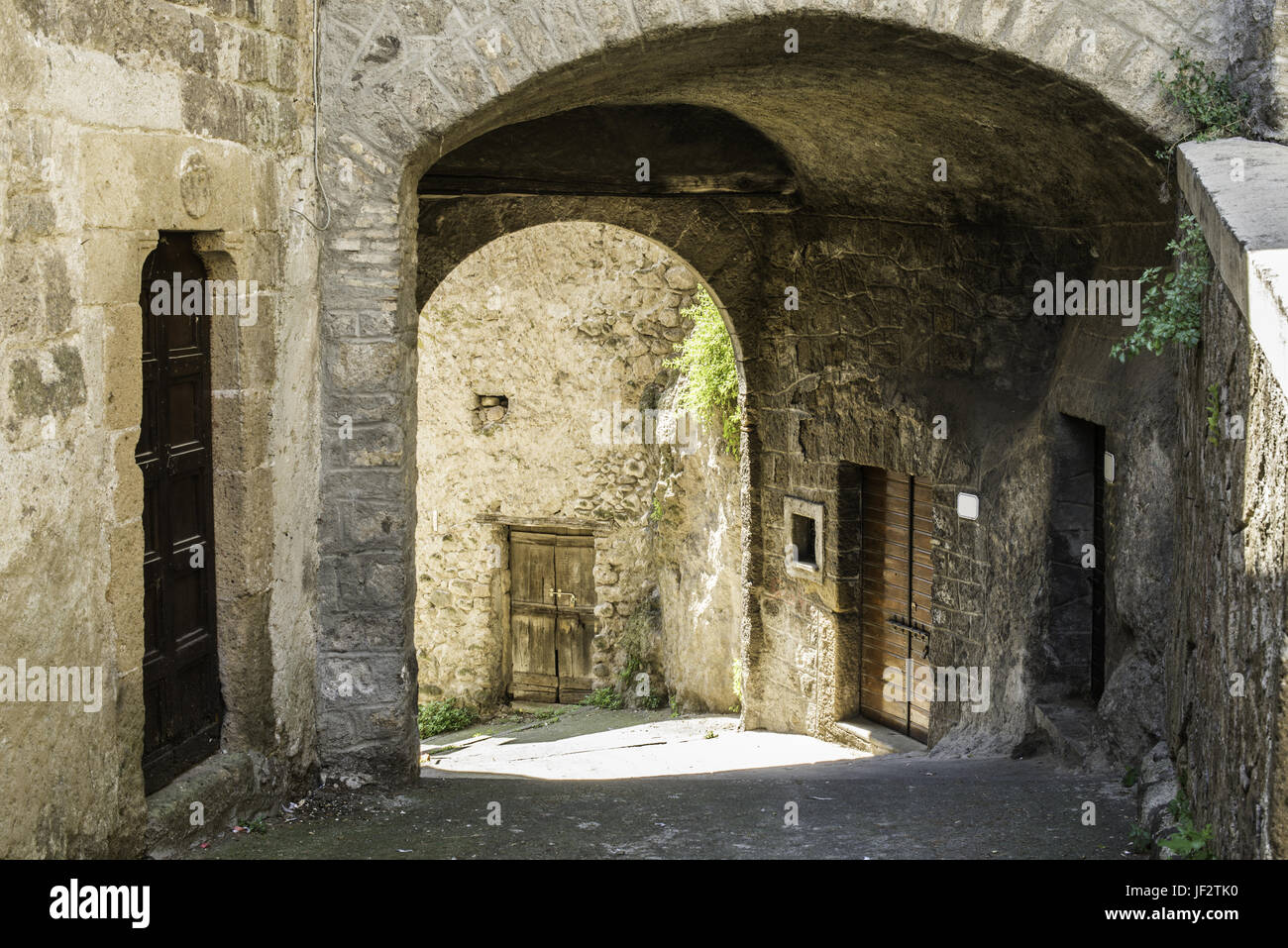 Traditional Italian homes Stock Photo - Alamy