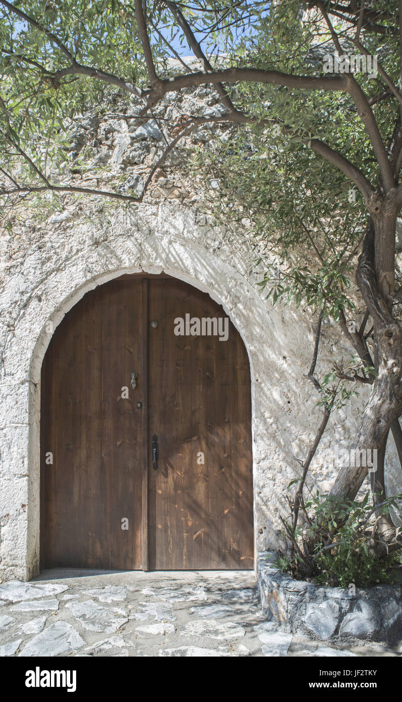 Typical Greek house Stock Photo - Alamy