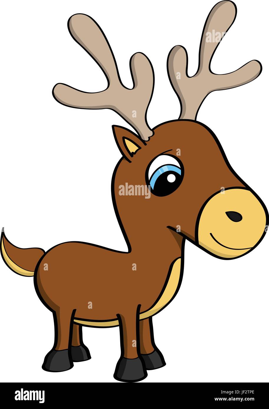 Cariboo antlers Stock Vector Images - Alamy