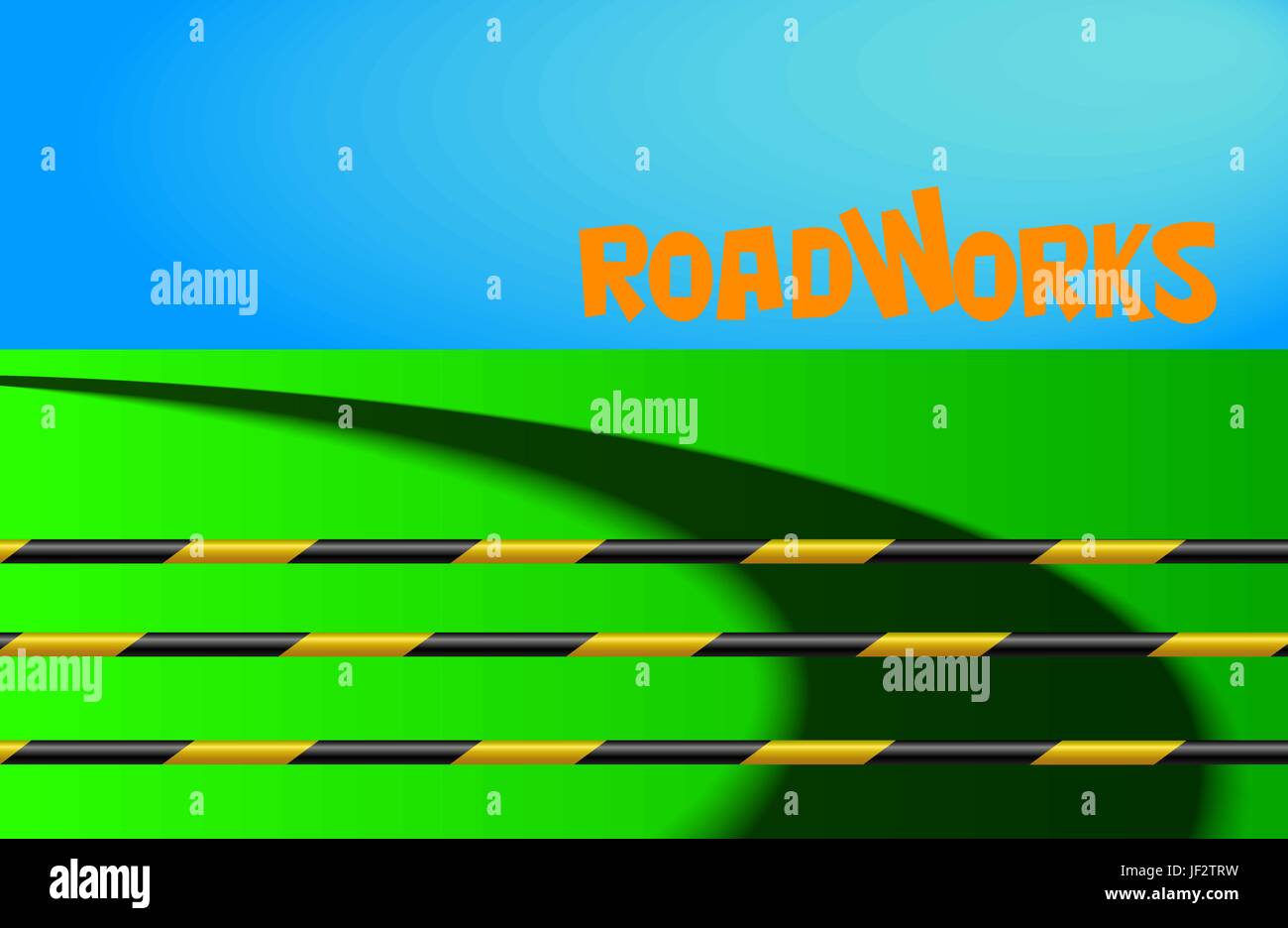 closed, curves, gradient, road, street, works, closed, curves, gradient ...