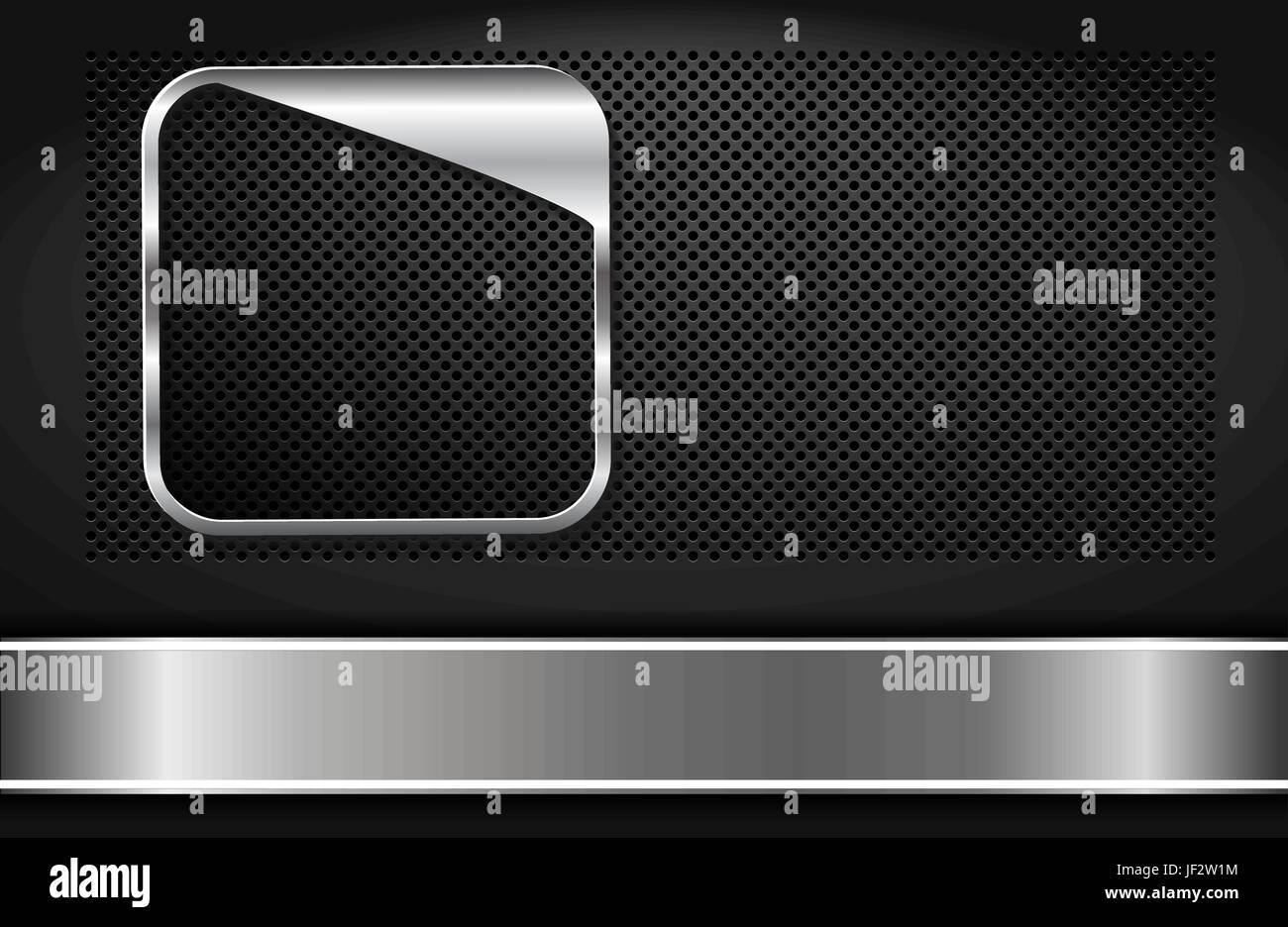 Dots metallic dark frame hi-res stock photography and images - Alamy
