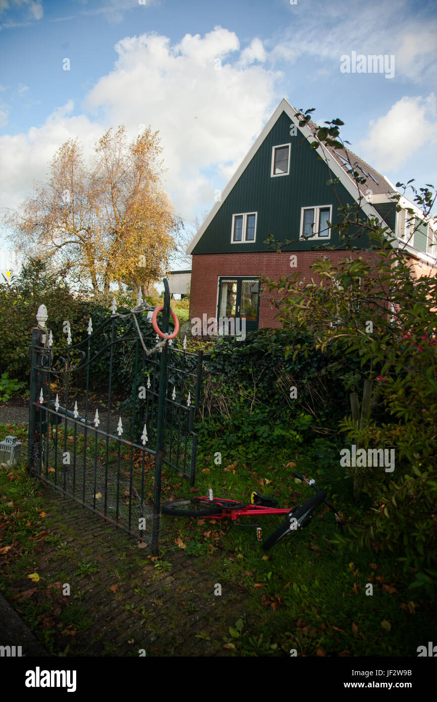 Beautiful vintage ethnic house with two floor at blue sky Stock Photo ...