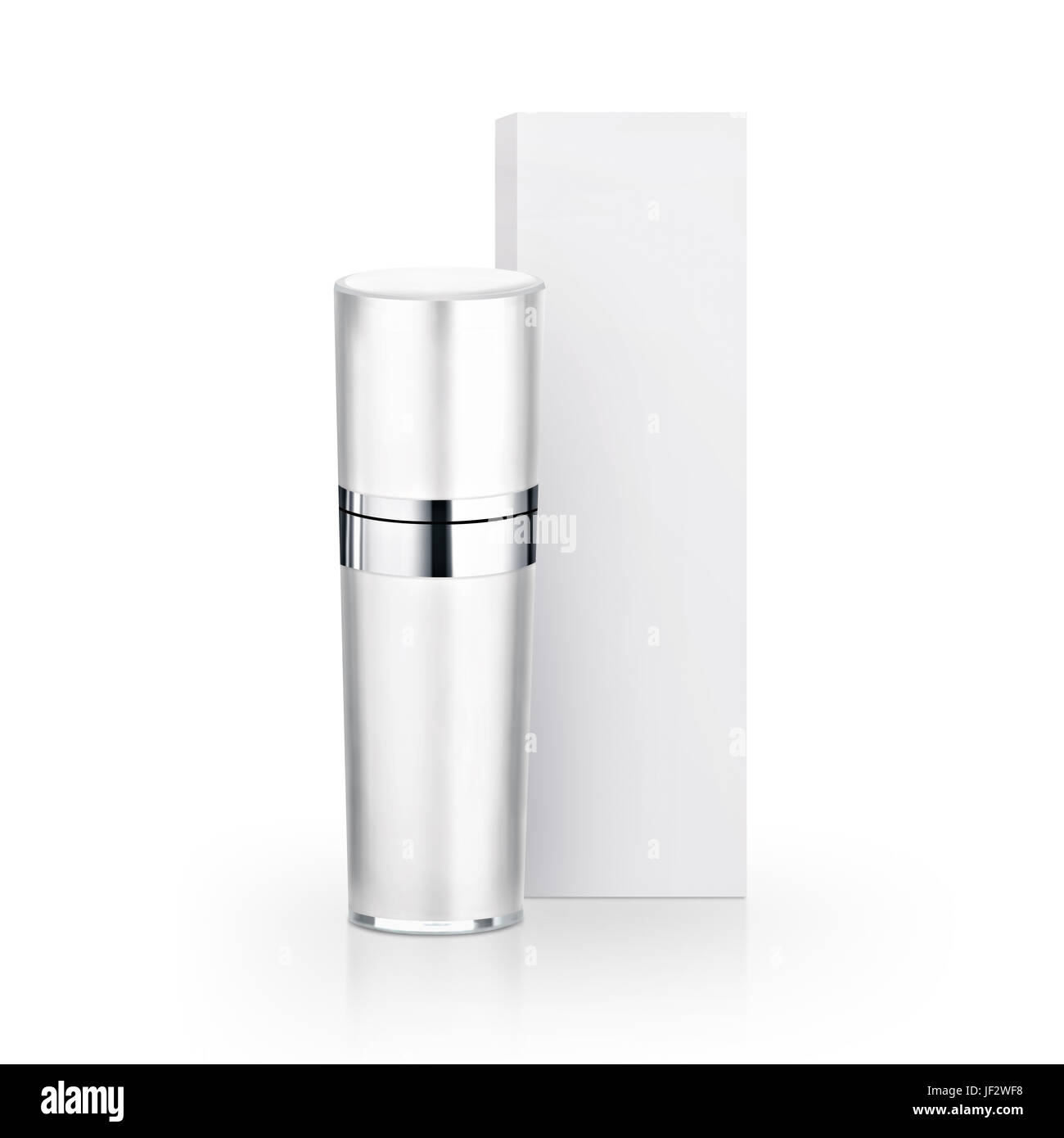 Beautiful glass bottle cosmetic Cut Out Stock Images & Pictures - Alamy