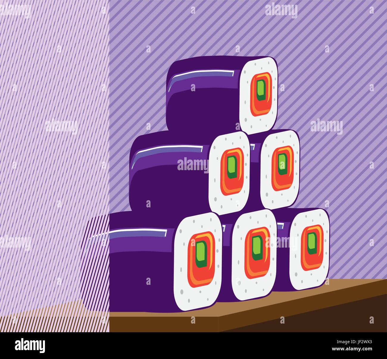 Traditional gourmet cuisine meal Stock Vector Images - Alamy