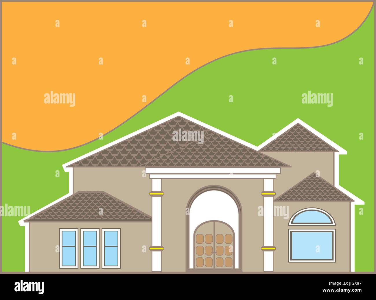 Large art home Stock Vector Images - Alamy