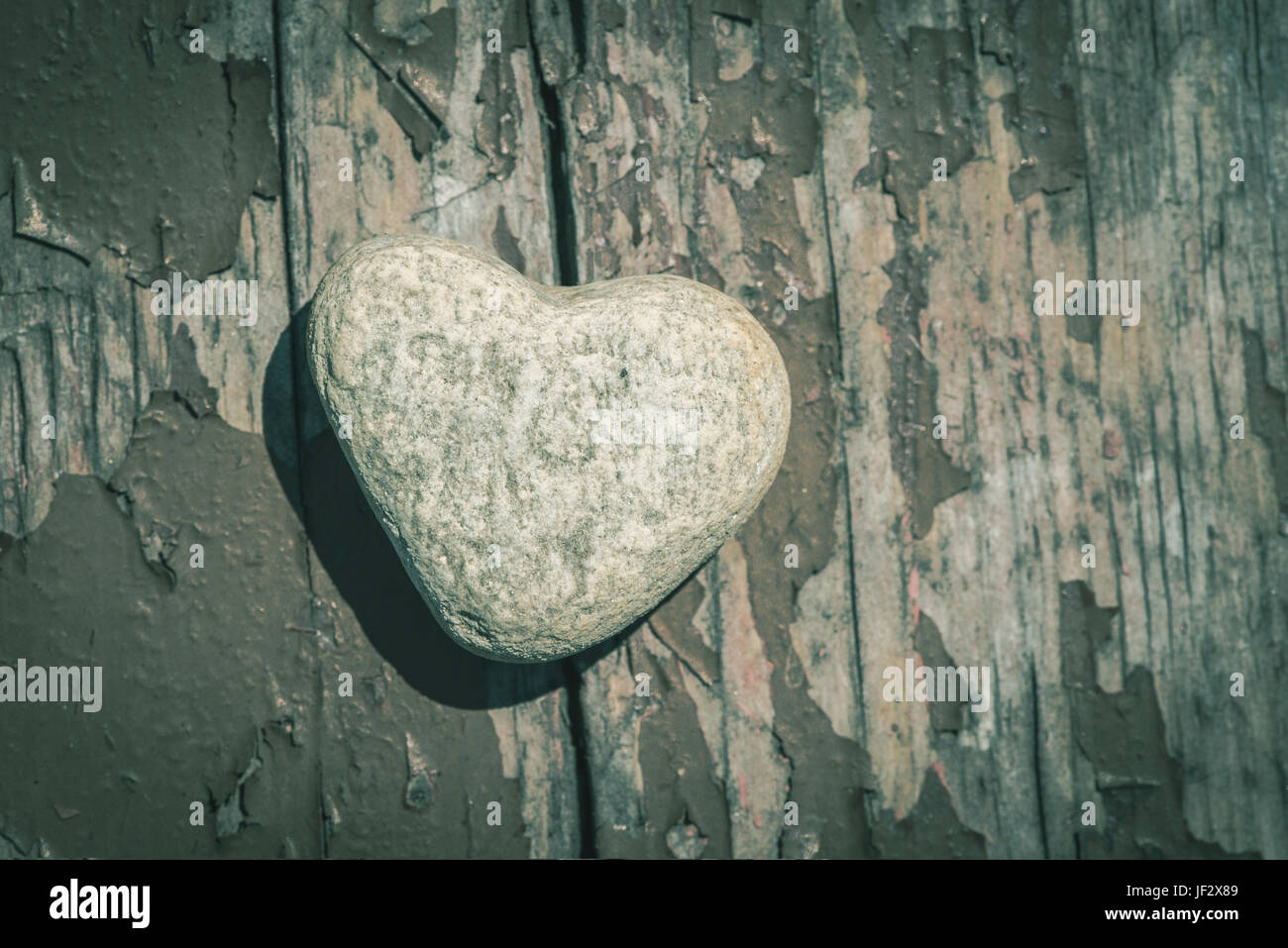 Stone heart shape Stock Photo - Alamy