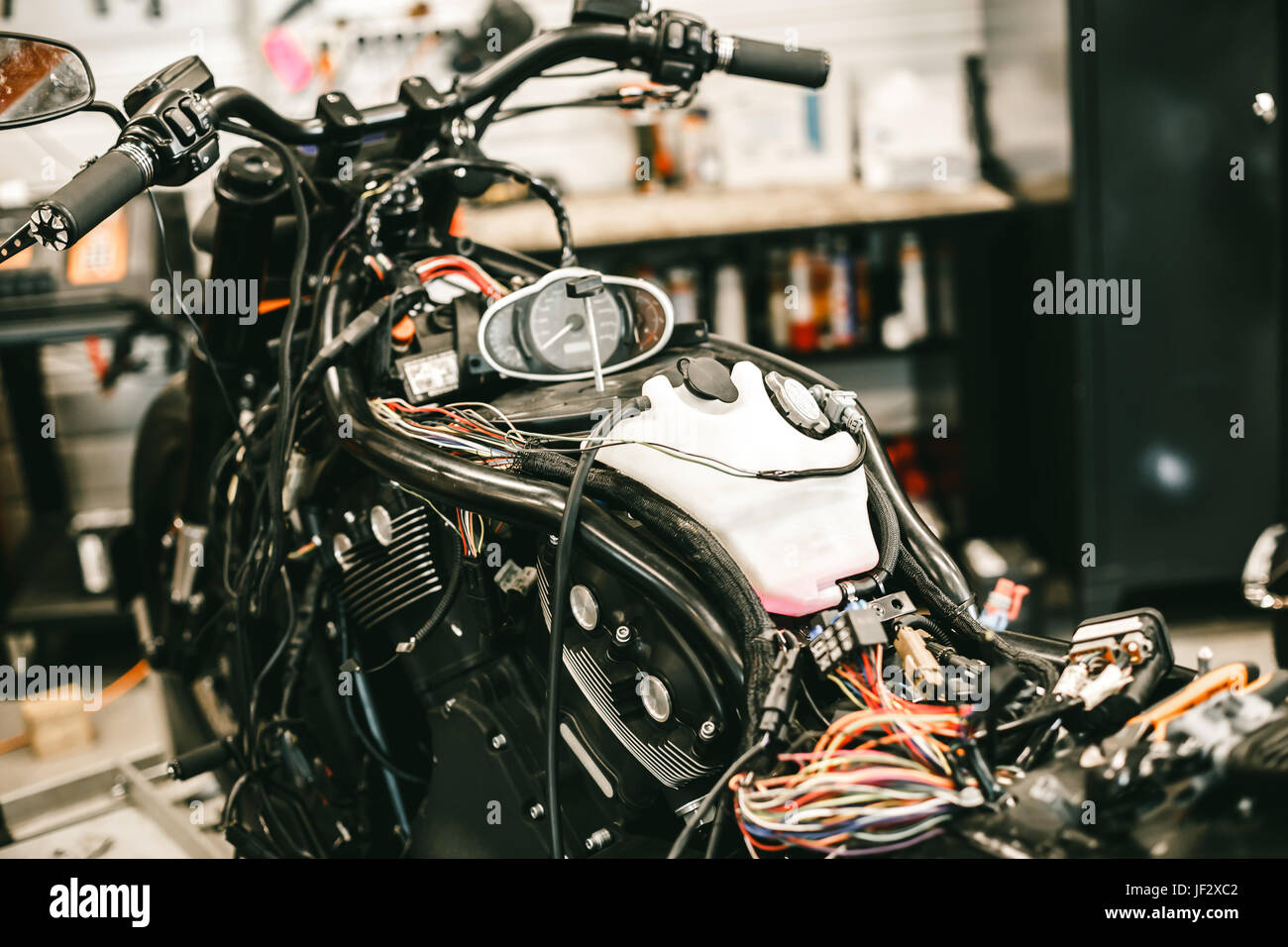 Disassembled bike engine hi-res stock photography and images - Alamy