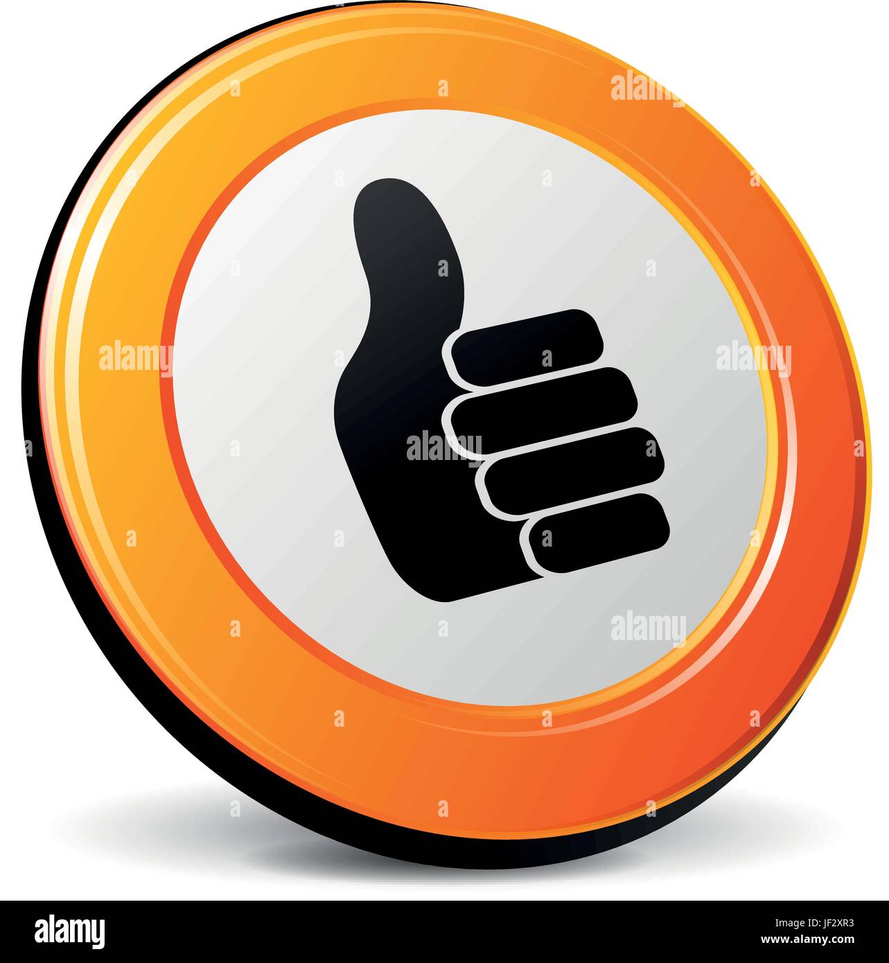 ok, finger, isolated, social, reflection, button, up, on, sign, like ...