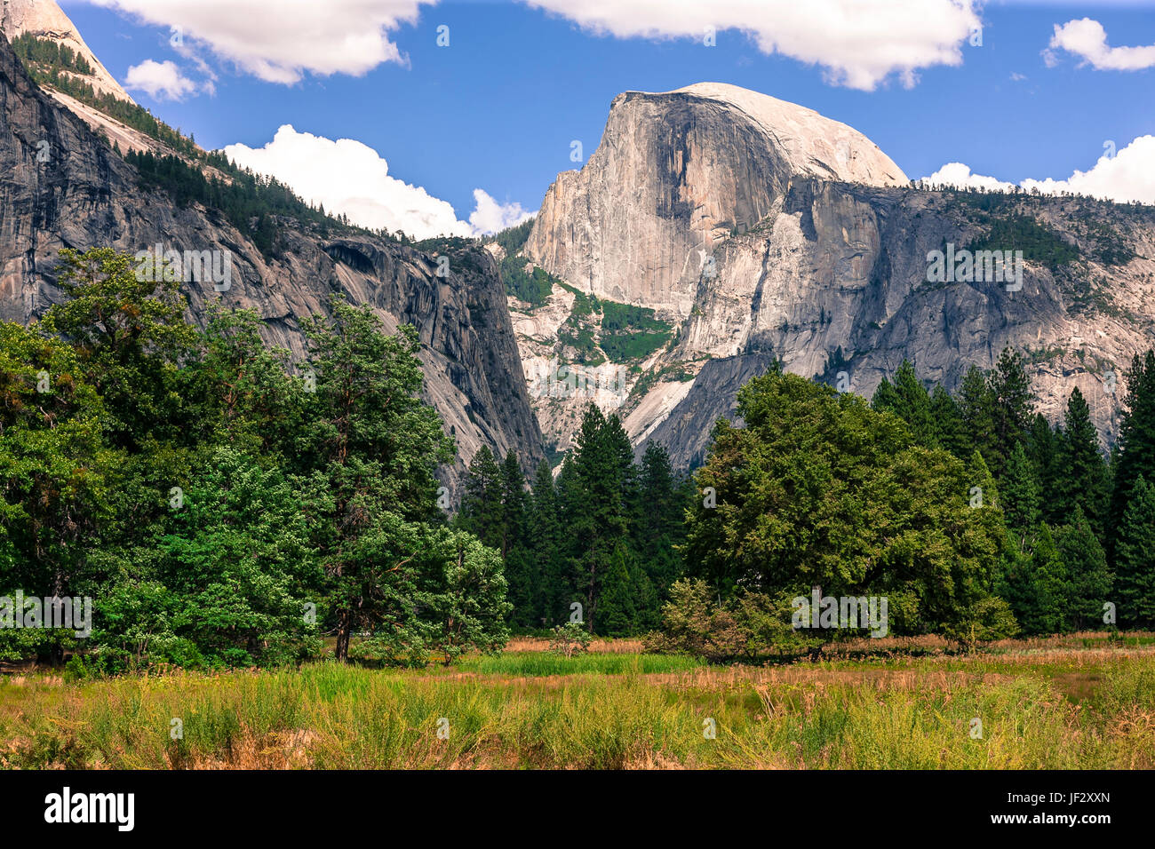 Half Moon Mountain, Yosemite, California, USA Stock Photo - Alamy