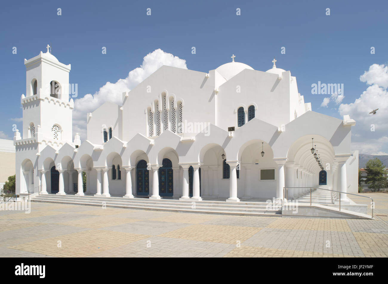 Typical Greek church Stock Photo - Alamy