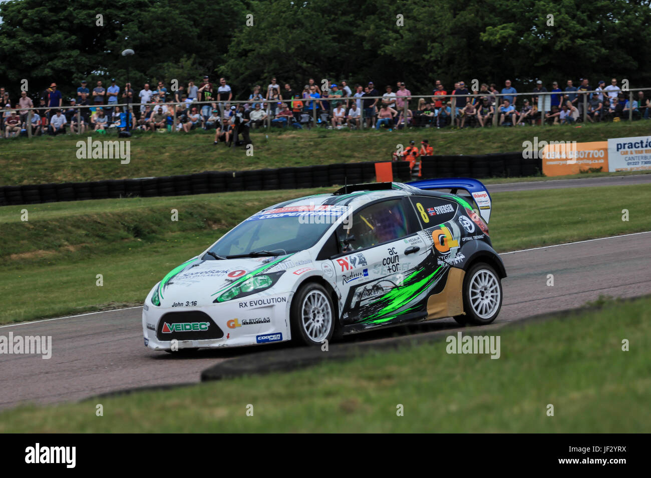 Lydden Hill Racing Circuit on the last day of the World Rally Cross to ...