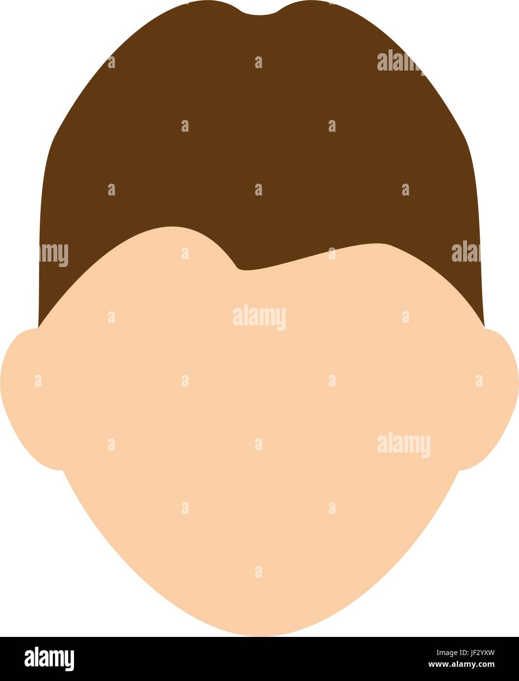 Guy faceless head Stock Vector Image & Art - Alamy