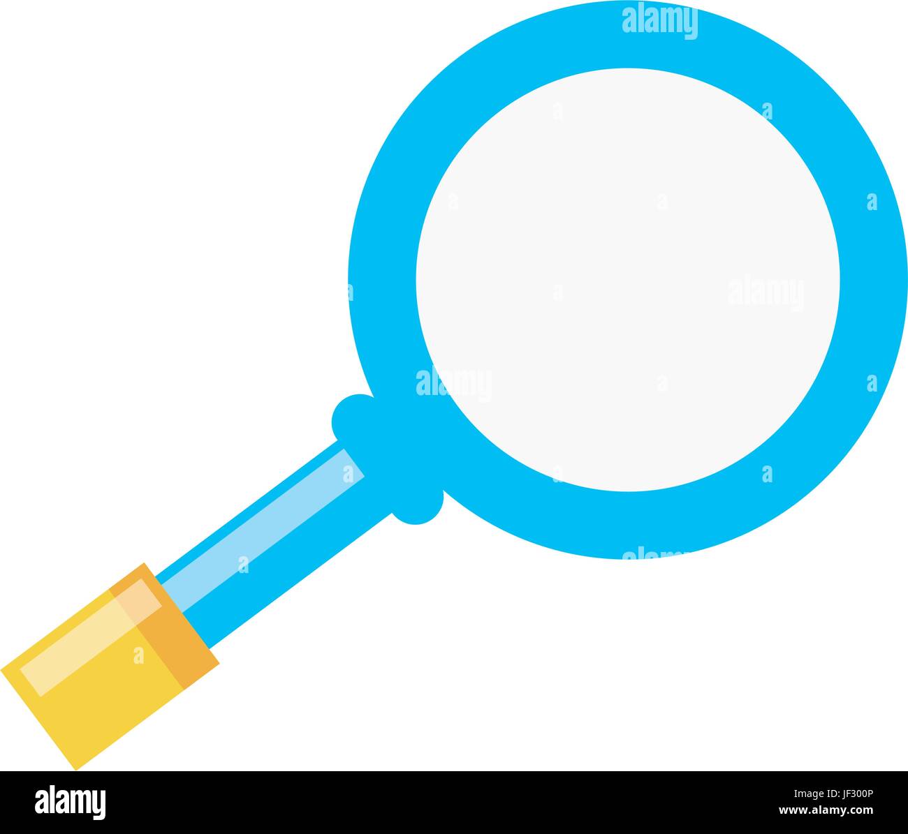 Magnifying glass symbol Stock Vector Image & Art - Alamy
