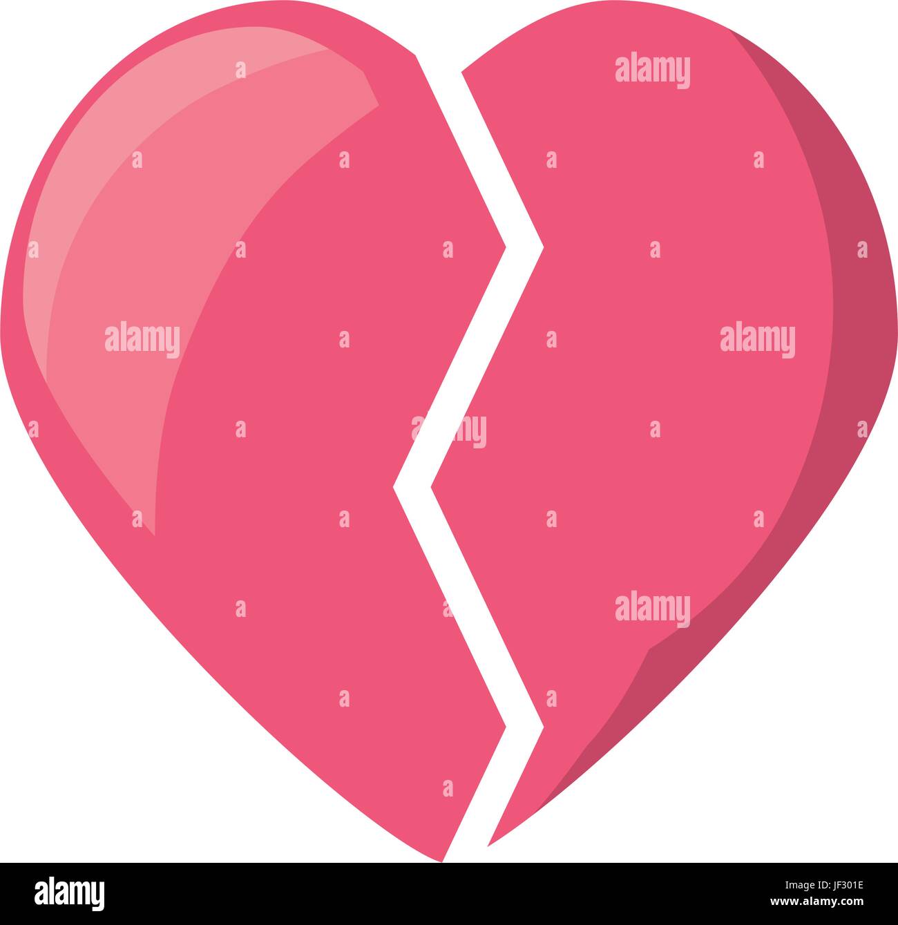 Broken Heart Symbol High Resolution Stock Photography and Images - Alamy