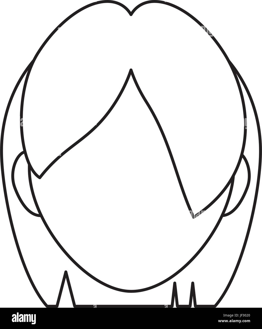 Woman faceless head Stock Vector Image & Art - Alamy