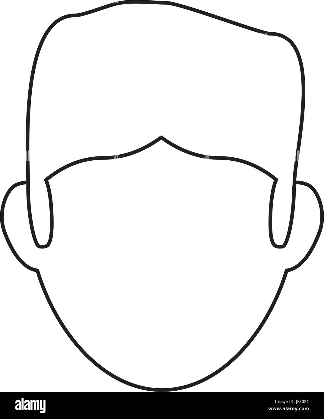 Guy faceless head Stock Vector Image & Art - Alamy
