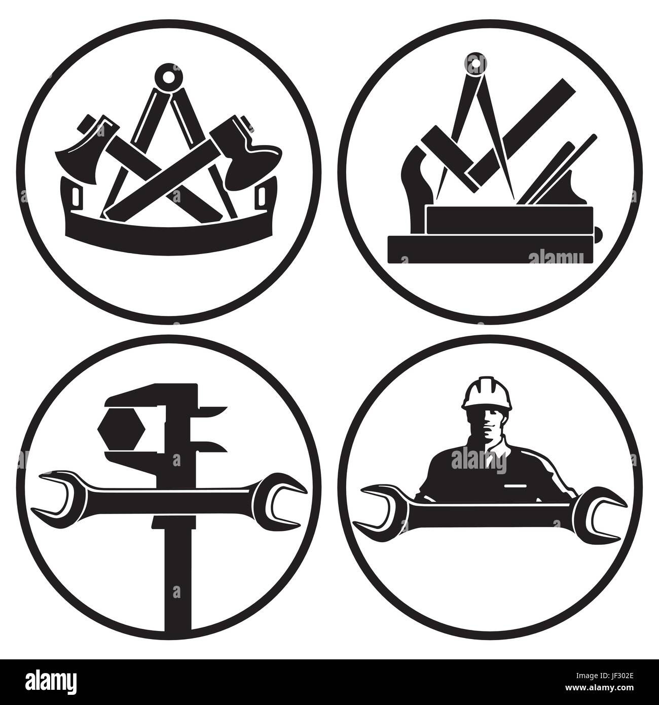 sign, signal, tool, craftsman, tradesman, handicraftsman, wood ...
