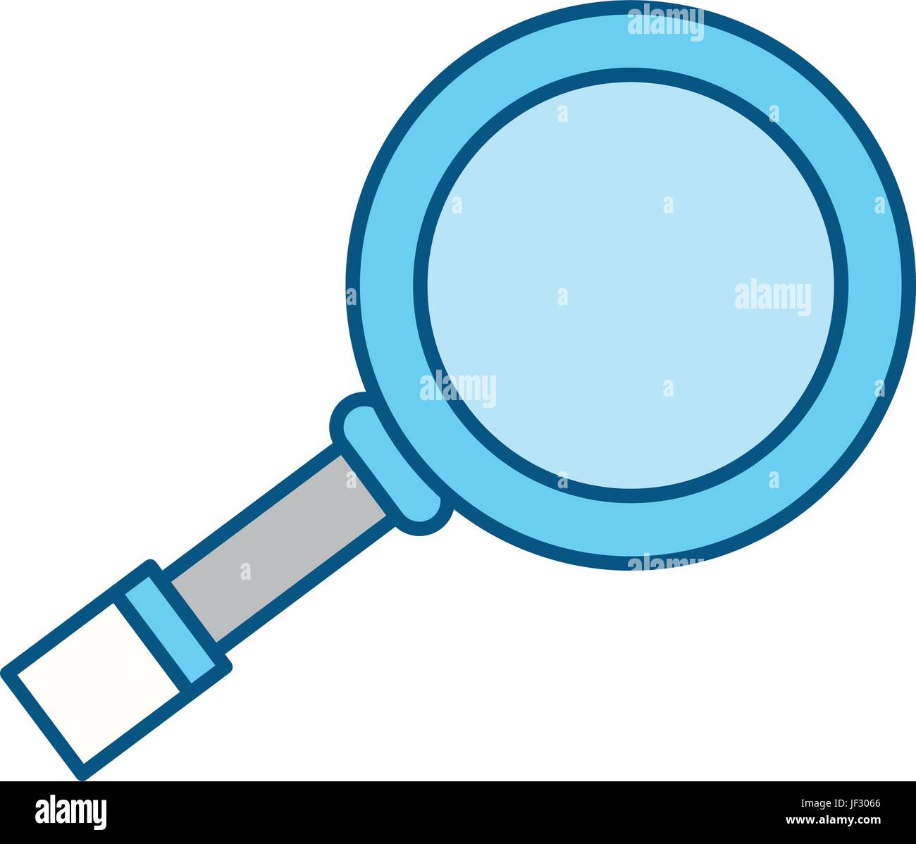 Magnifying glass symbol Stock Vector Image & Art - Alamy