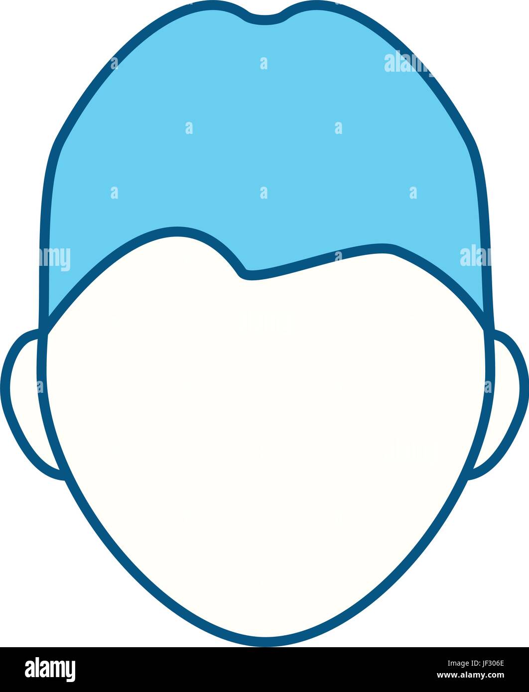 Guy faceless head Stock Vector Image & Art - Alamy